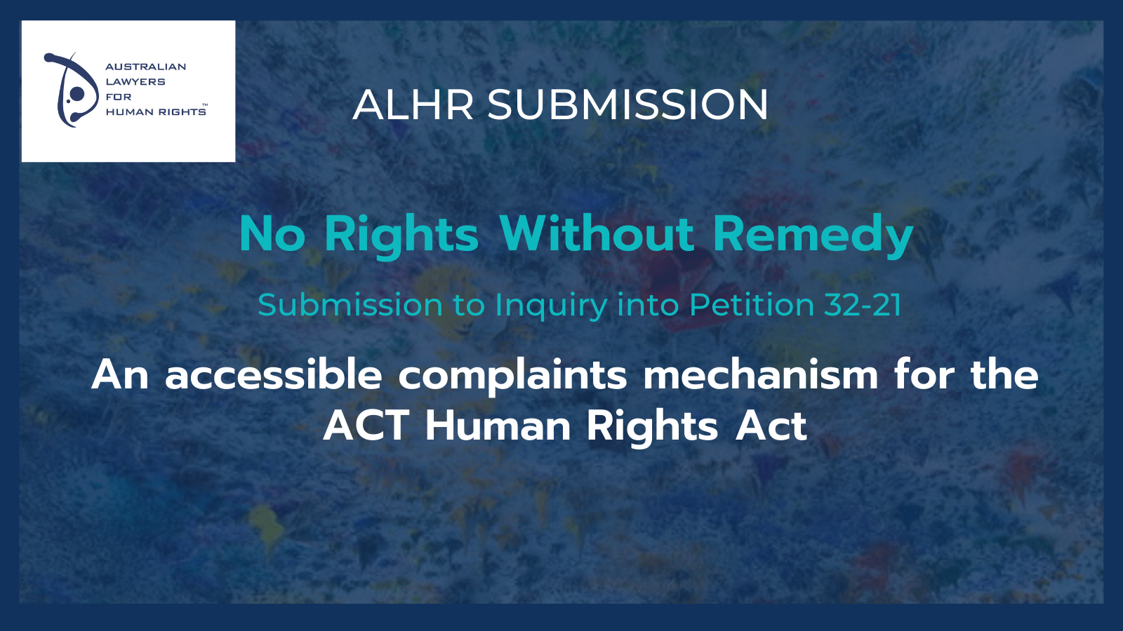 ALHR – Australian Lawyers For Human Rights
